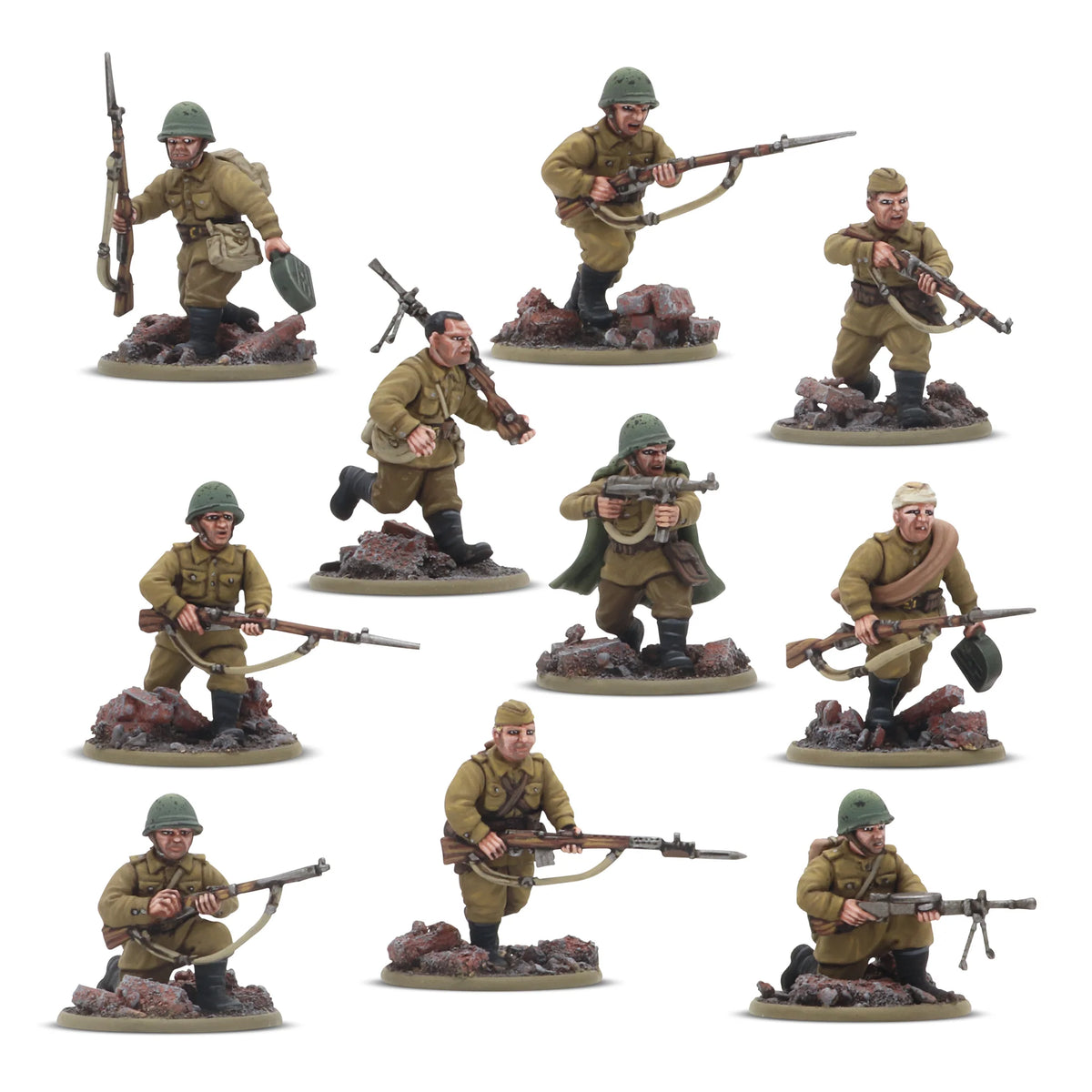 Infantry Platoon - Soviet Army: Bolt Action - Warlord Games
