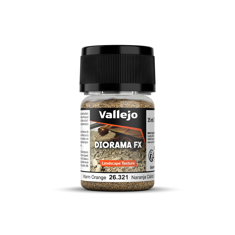 Warm Orange 1-2mm - Diorama Effects - Vallejo