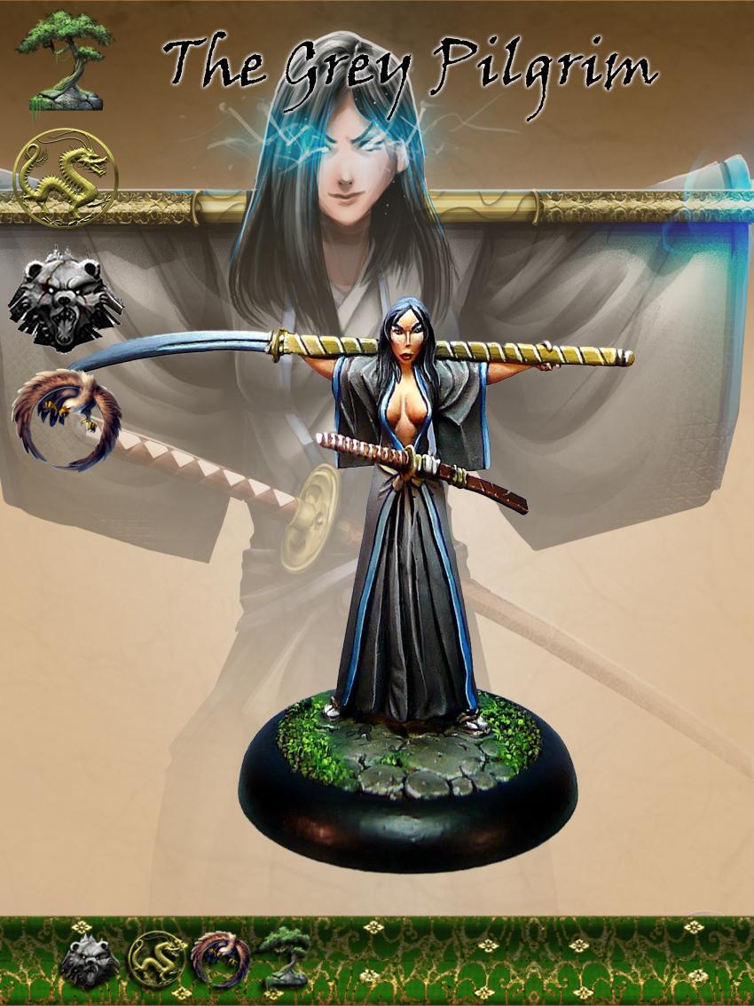 GCT Studios The Grey Pilgrim - Unaligned/Ronin - Bushido - GCTBRN002