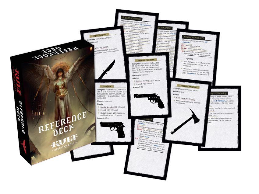 Modiphius KULT: Divinity Lost - Reference Deck - Fantasy RPG - MUH050568