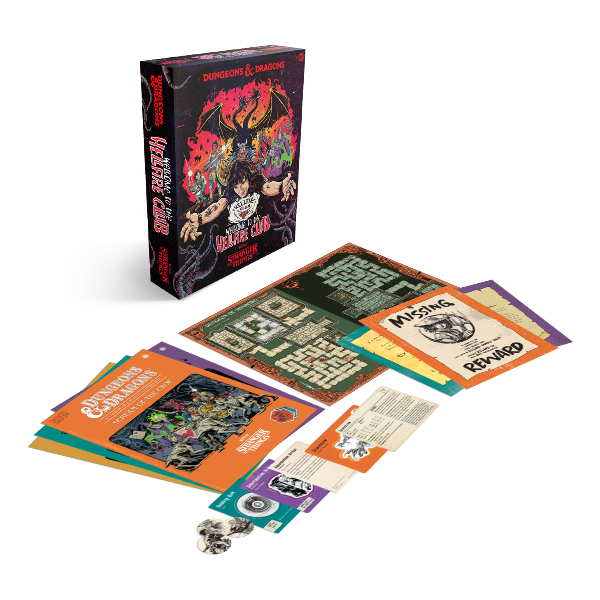 Stranger Things Welcome to the Hellfire Club Boxed Set - Dungeons & Dragons