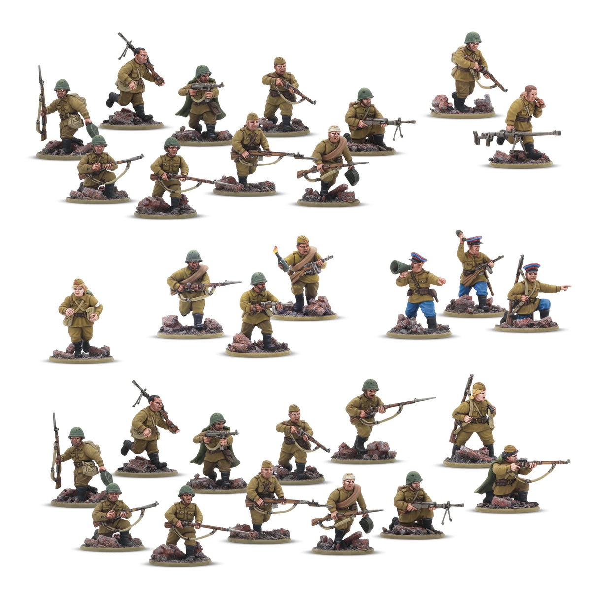 Infantry Platoon - Soviet Army: Bolt Action - Warlord Games
