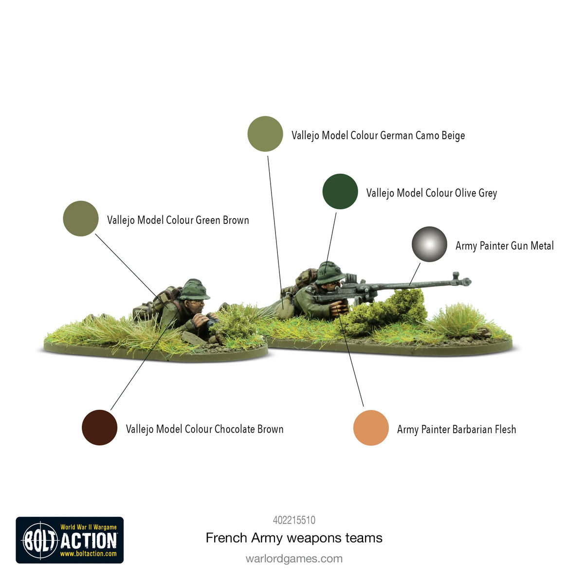 French Army weapons teams - Bolt Action