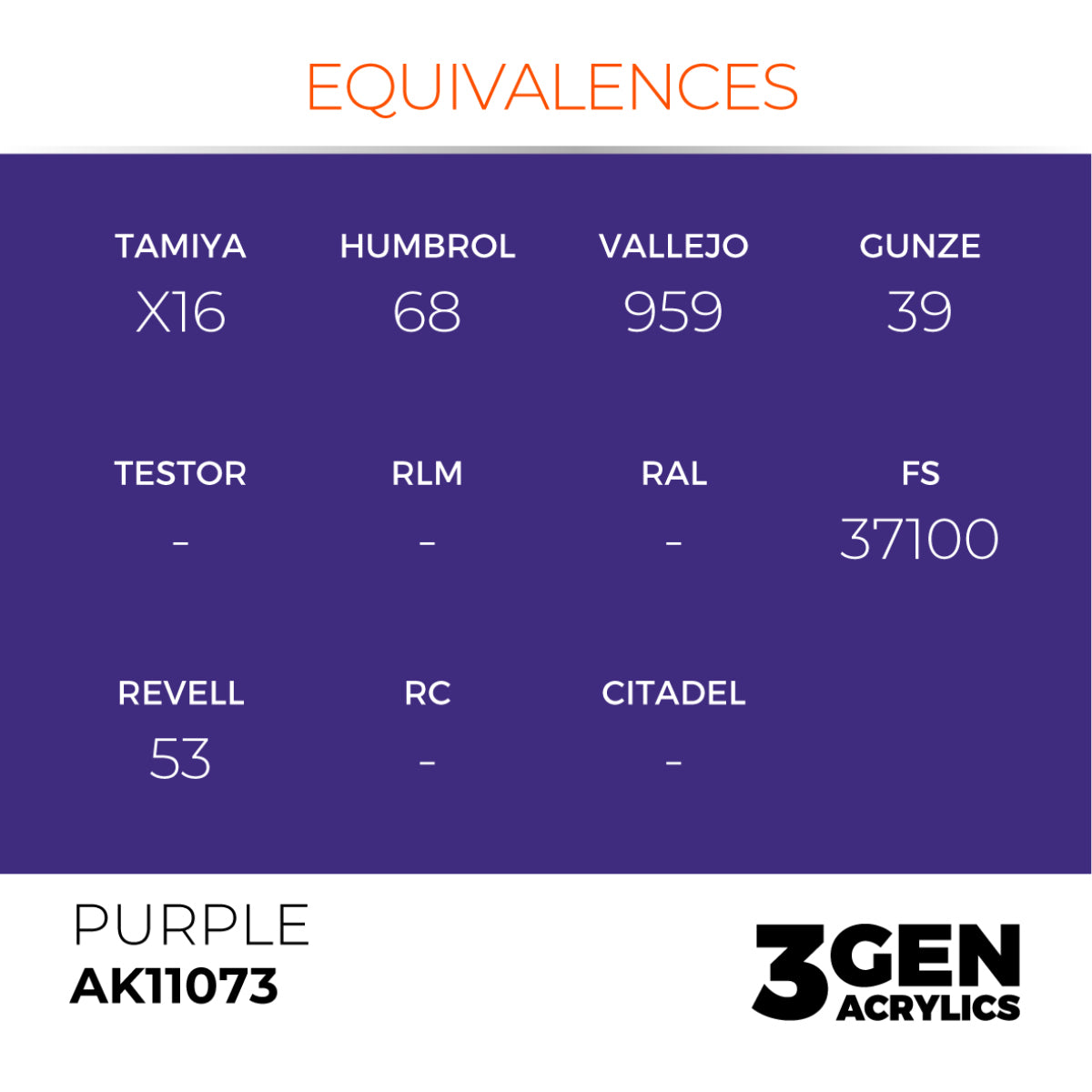 Purple - AK 3rd Gen 17ml