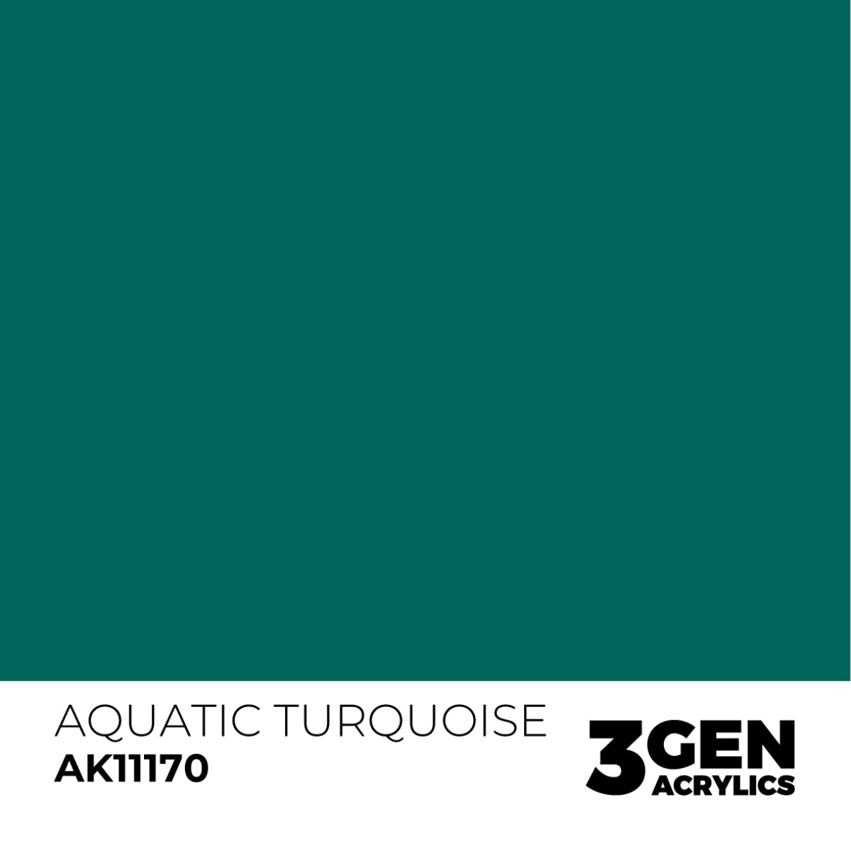 Aquatic Turquoise - AK 3rd Gen 17ml - AK Interactive