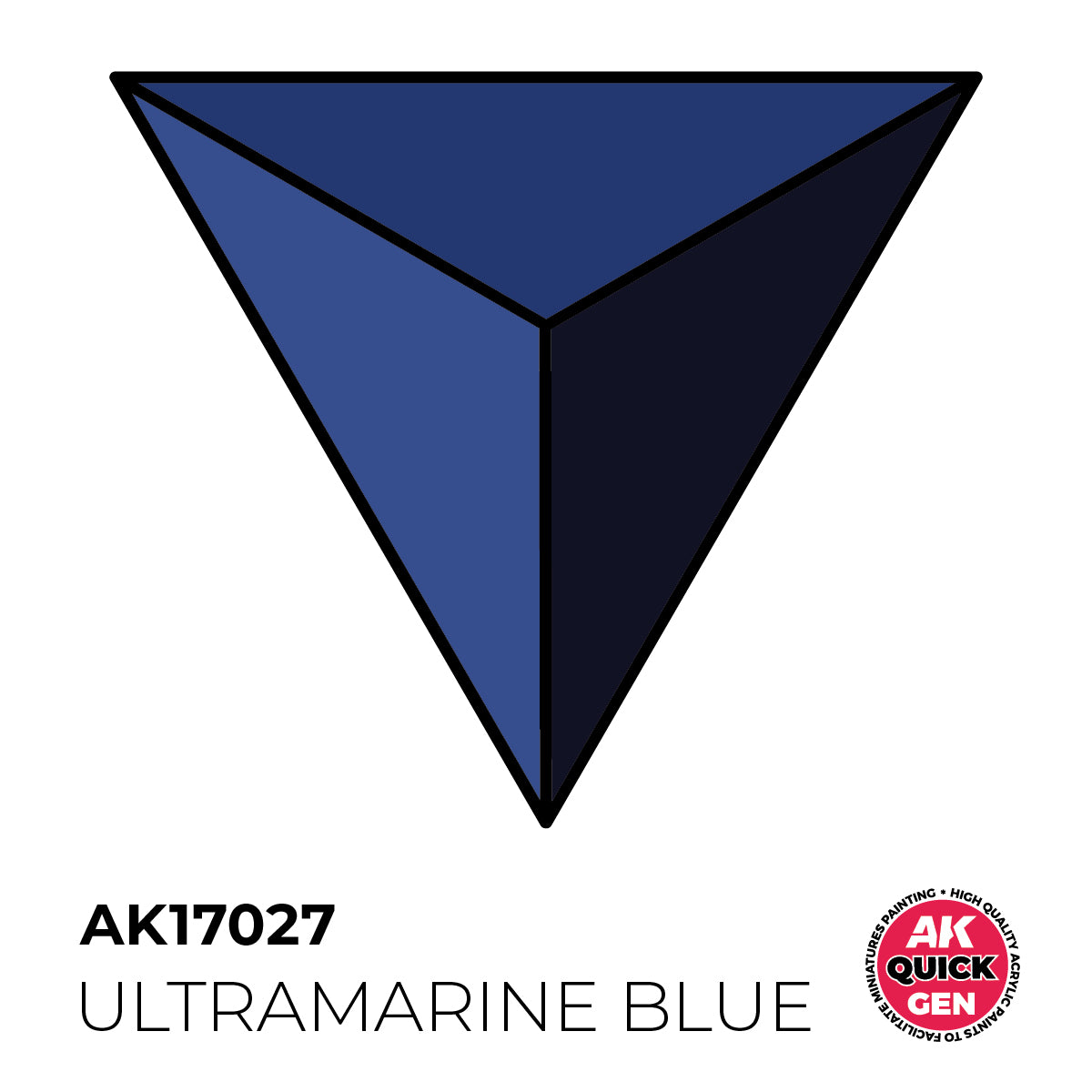 Ultramarine Blue 18ml - AK Quick Gen - AK Interactive
