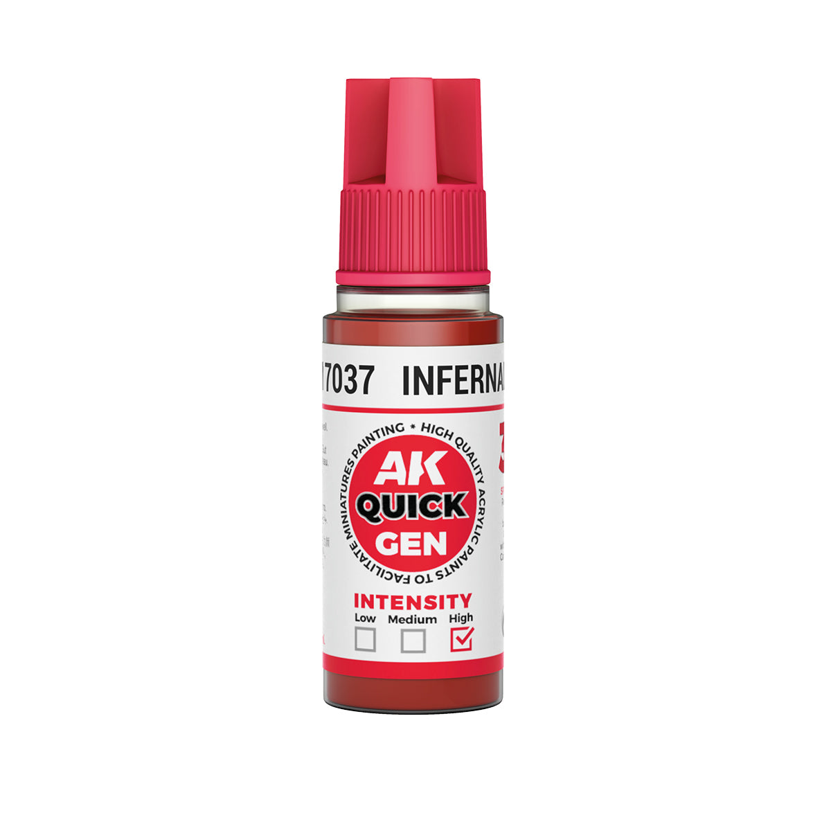 Infernal Red 18ml - AK Quick Gen - AK Interactive