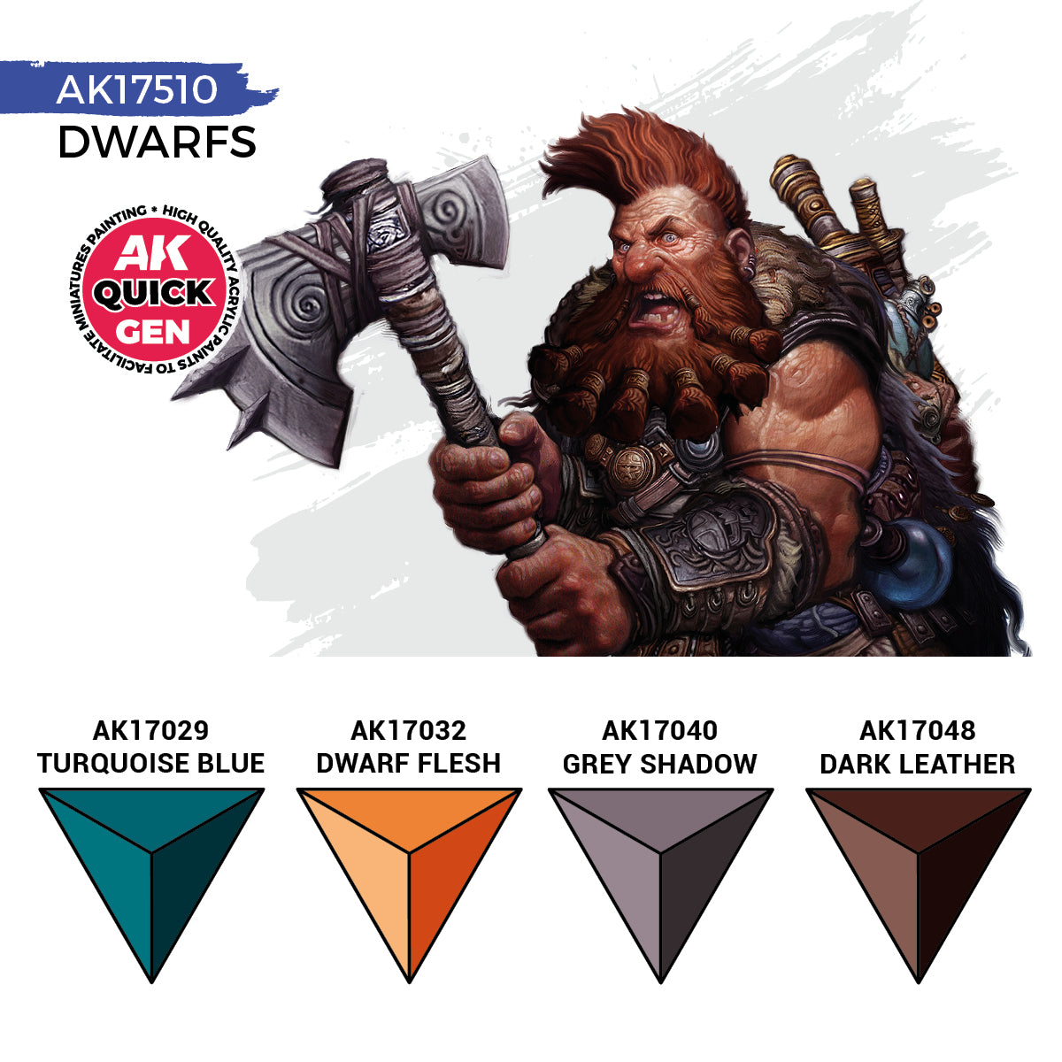 Dwarfs Set - AK Quick Gen - AK Interactive