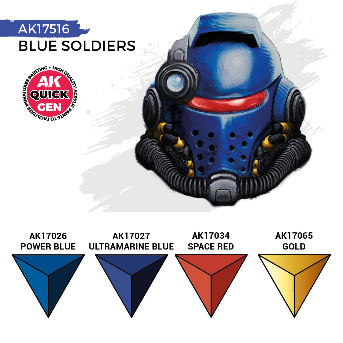 Blue Soldiers Set - AK Quick Gen - AK Interactive
