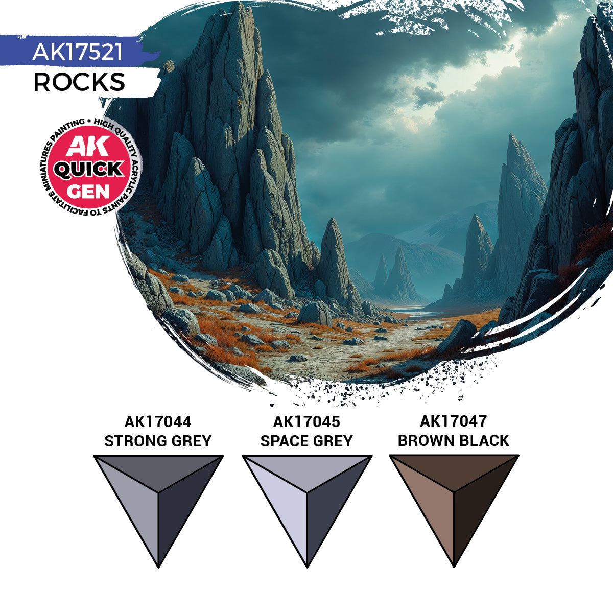 Rocks Set - AK Quick Gen - AK Interactive