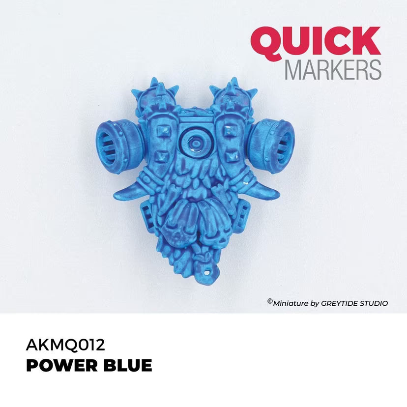 Quick Markers: Power Blue - AK Interactive