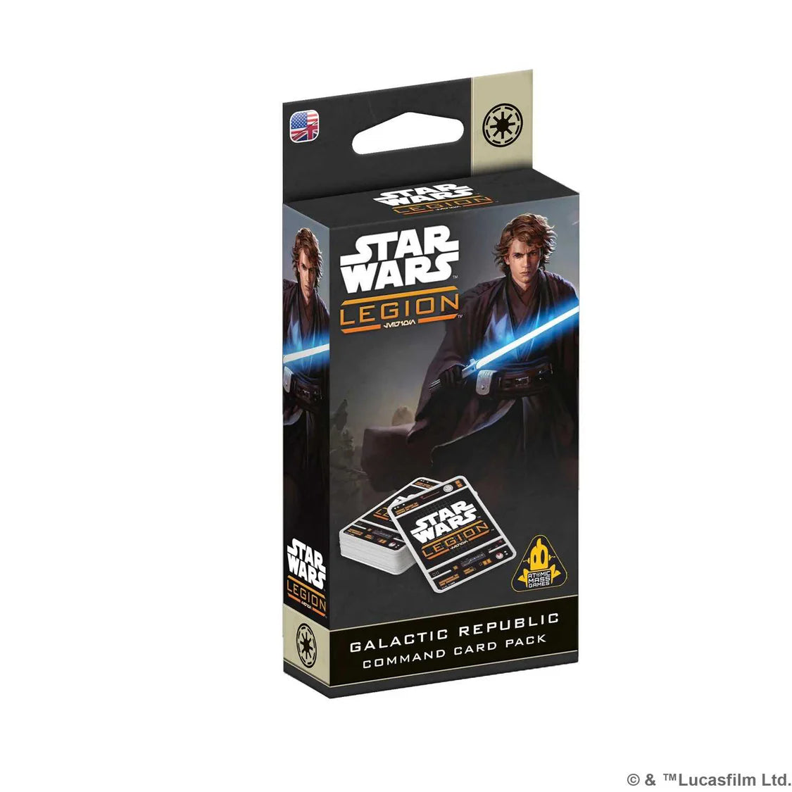 Galactic Republic Command Card Pack - Star Wars Legion - Atomic Mass Games