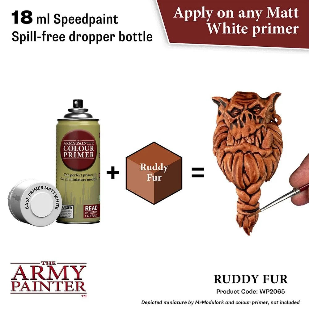 Ruddy Fur - Speedpaints - Army Painter