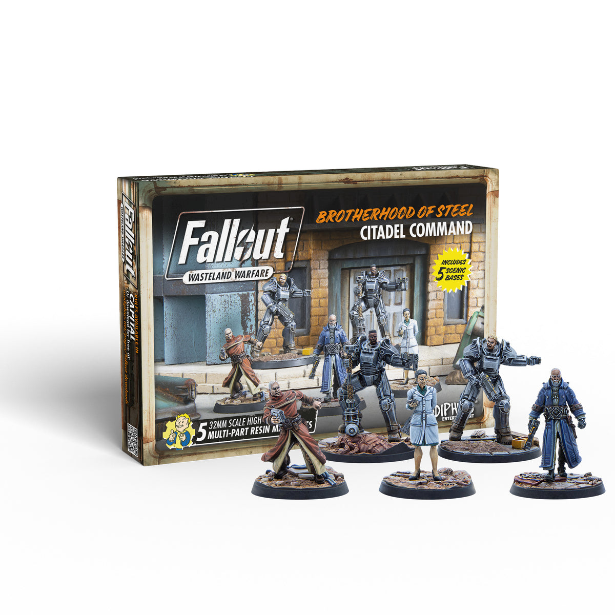 Brotherhood of Steel Citadel Command - Fallout Wasteland Warfare