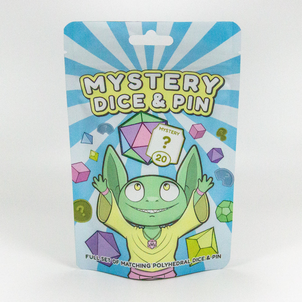 Mystery Dice & Pin Bag - Mystery Dice Goblin