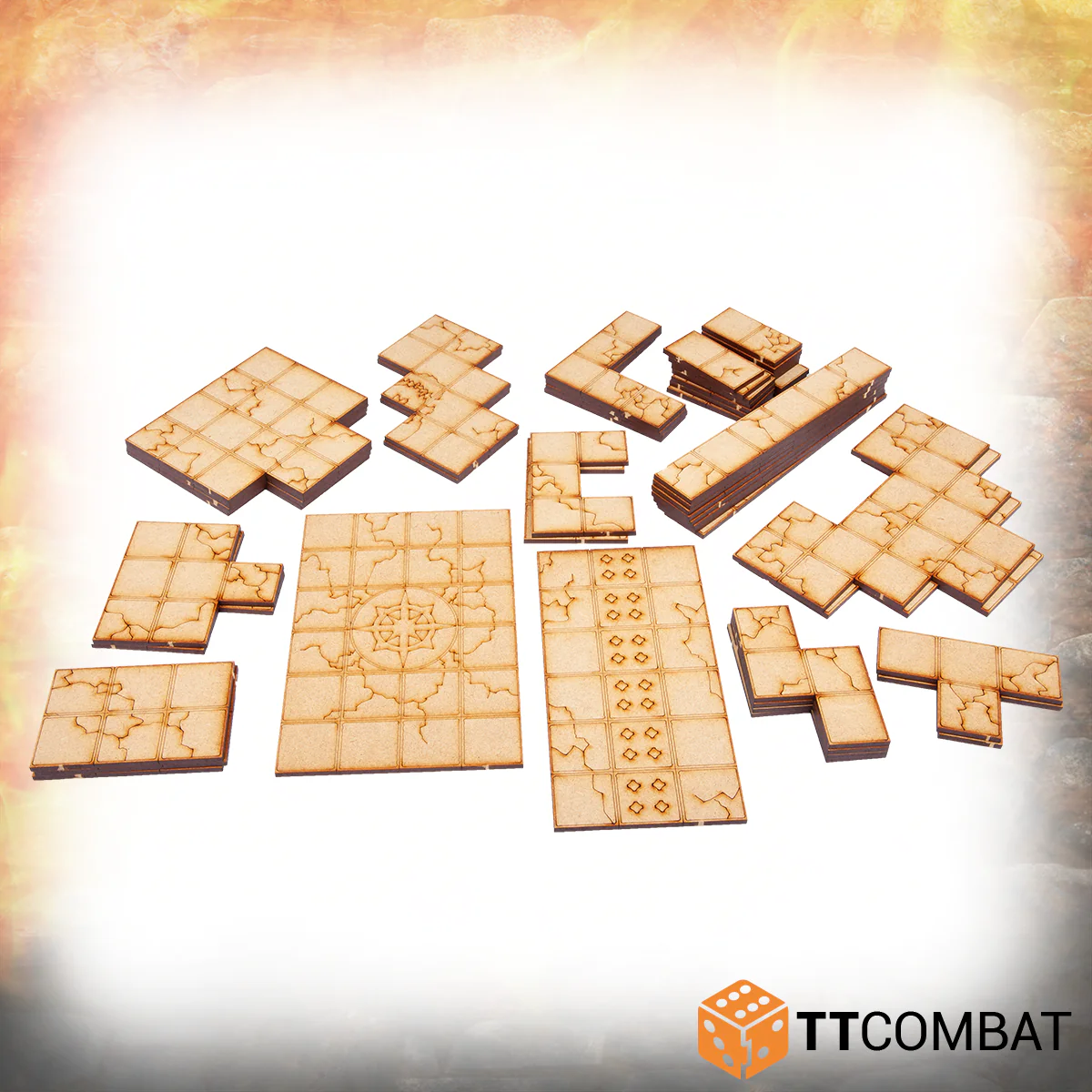 Dungeon Tiles Set C MDF Scenery