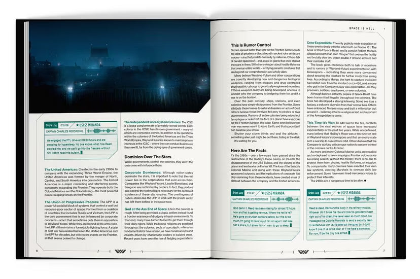 Free League Publishing Evolved Edition Core Rulebook : Alien RPG