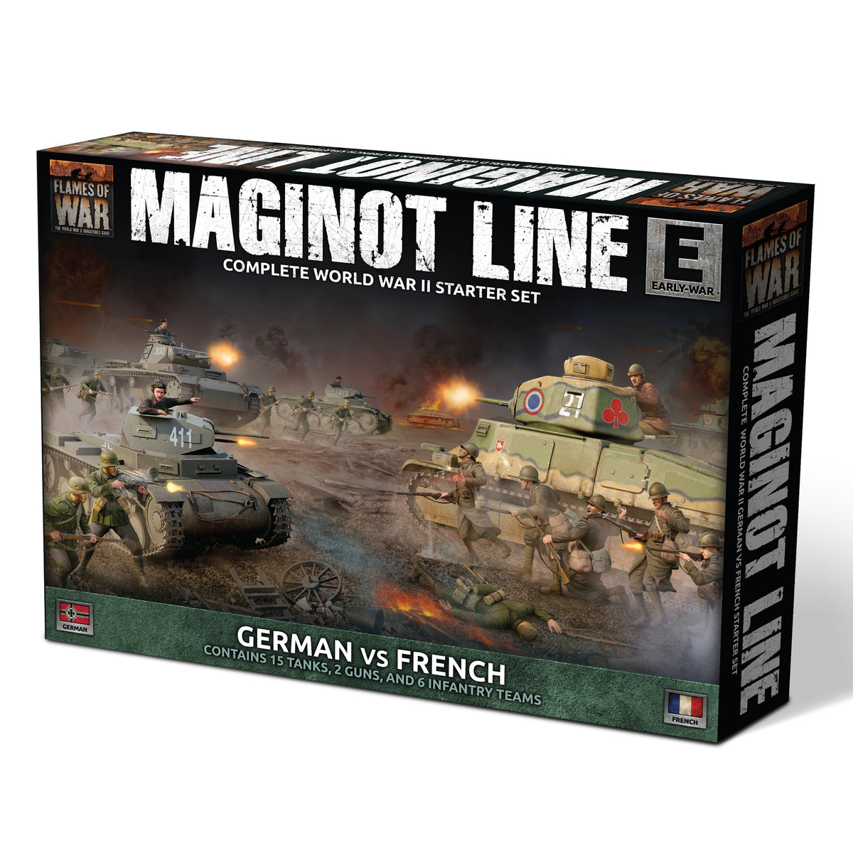 Maginot Line - German vs French Starter Set - Flames of War - Early War