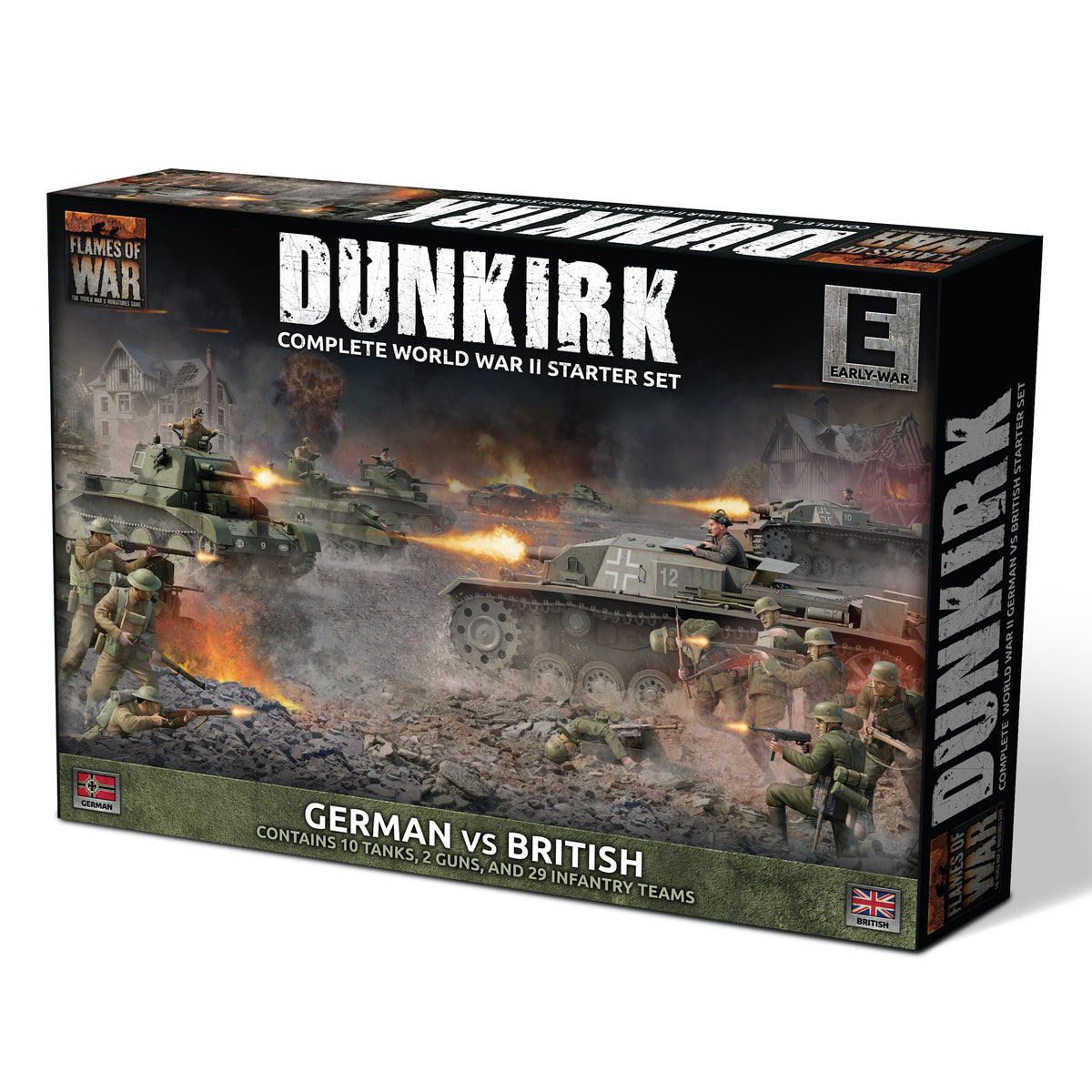 Dunkirk - British vs German Starter Set - Flames of War - Early War