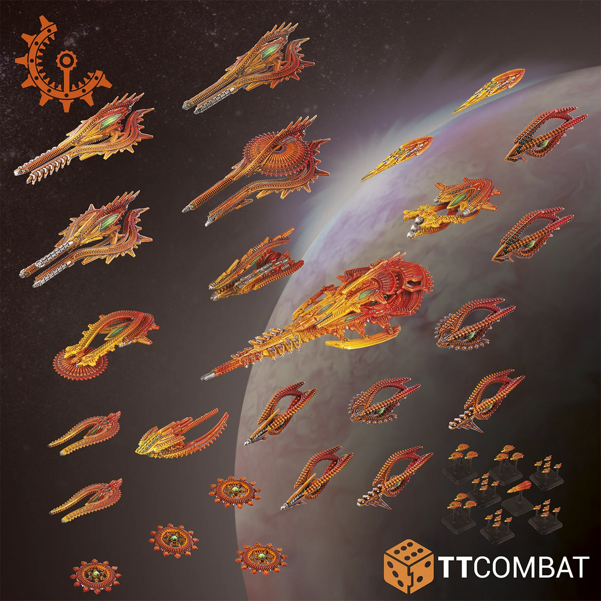 Shaltari Battlefleet - Dropfleet Commander 2.0 - TTCombat