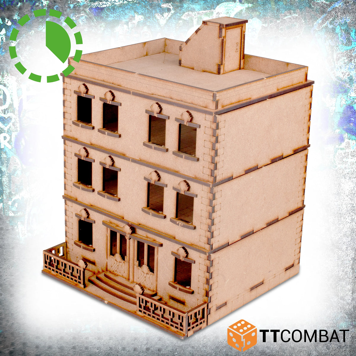 Hamilton Apartments MDF Scenery