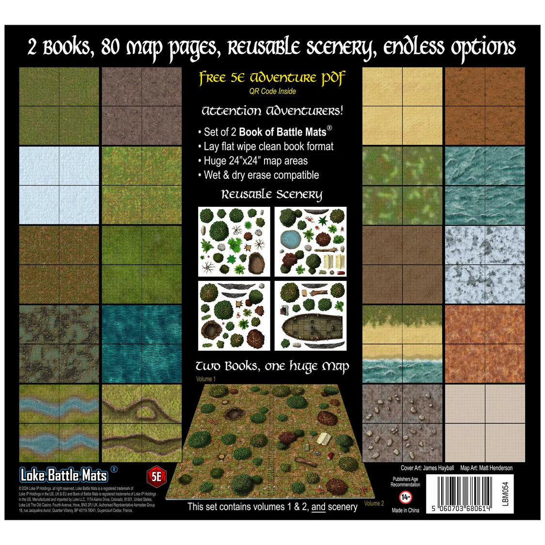 The Terrain Set: Build your Own Battle Maps - Loke Battlemats
