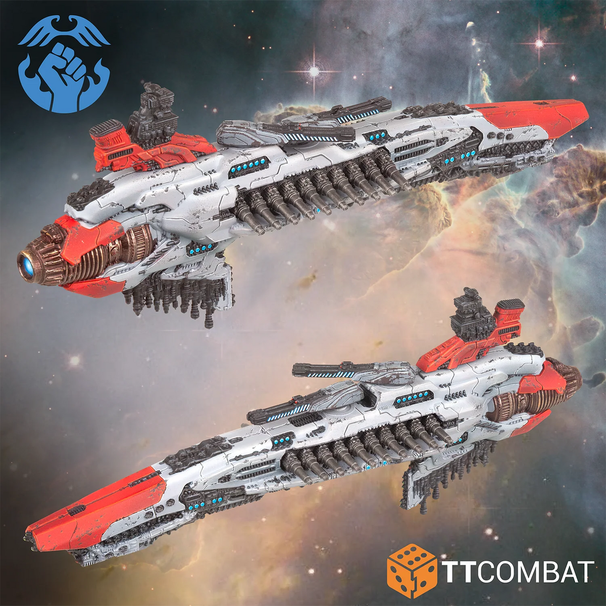 Resistance Battleship - Dropfleet Commander 2.0 - TT Combat