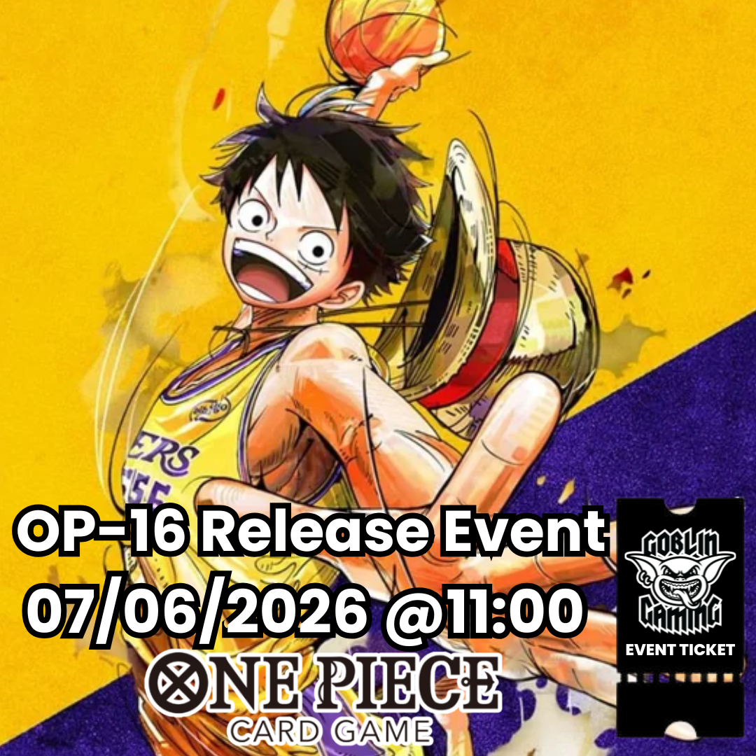One Piece TCG OP-16 Release Event Ticket 07/06/2026 @ 11:00
