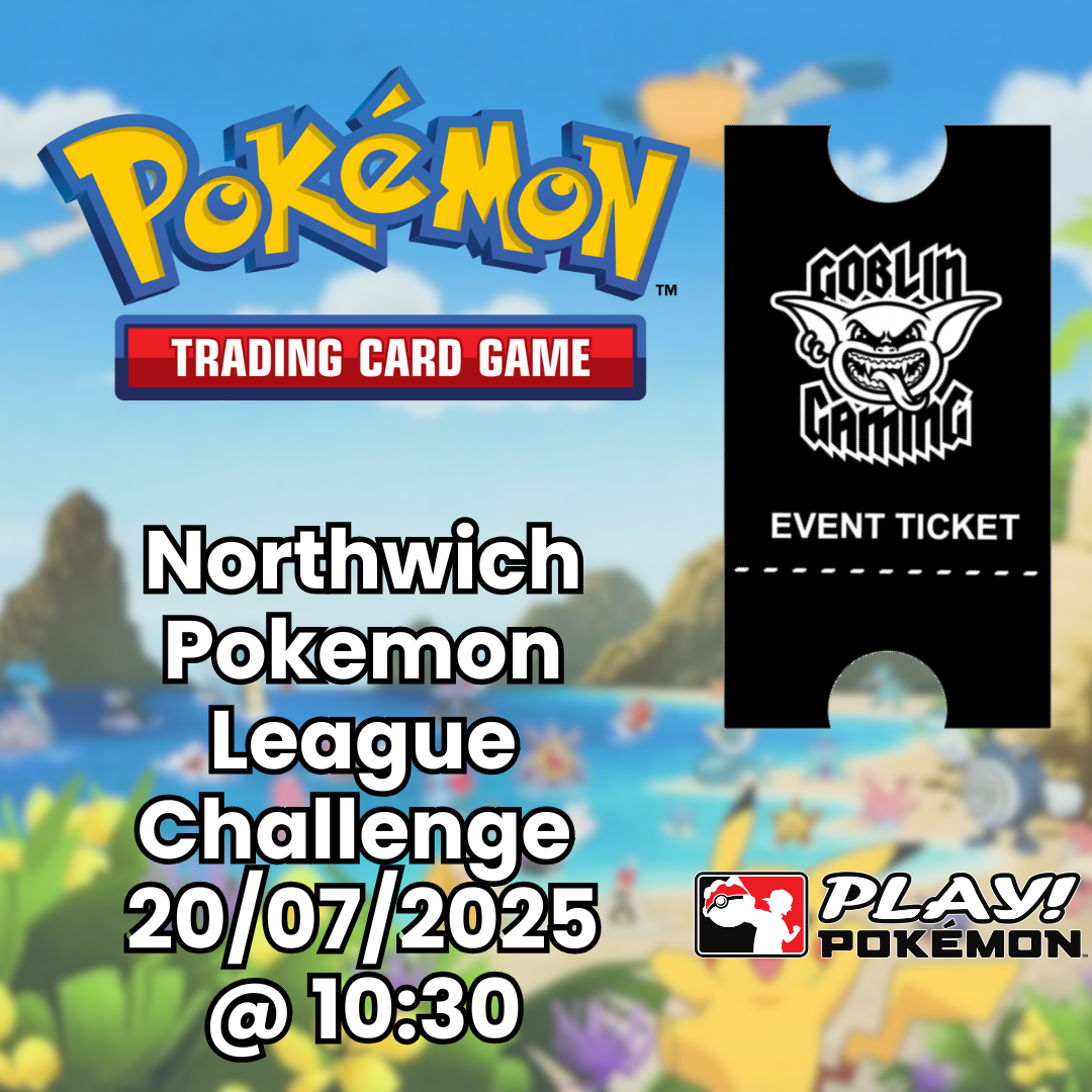 Pokemon League Challenge Entry 20/07/2025 @ 10:30