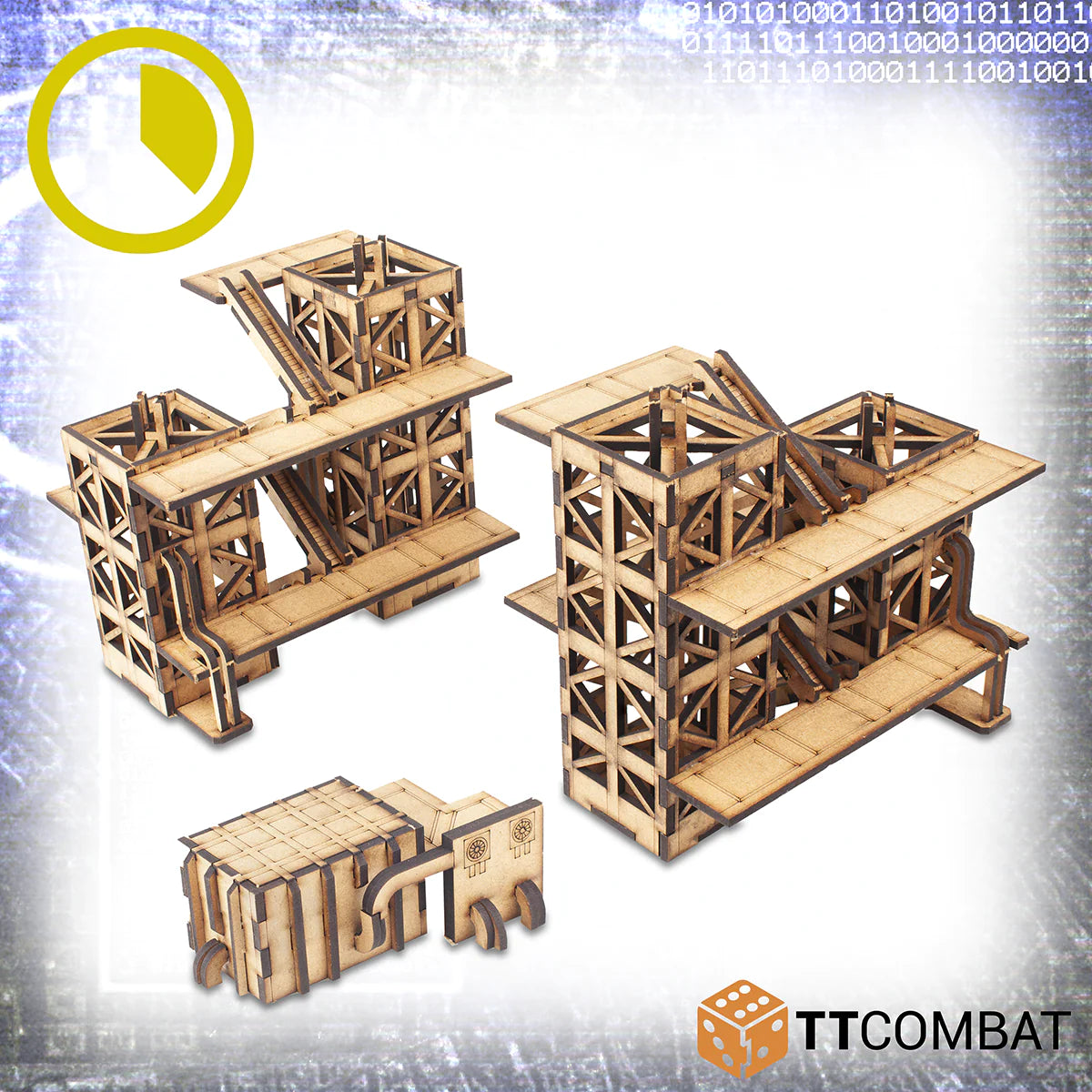 Scaffold Towers MDF Scenery