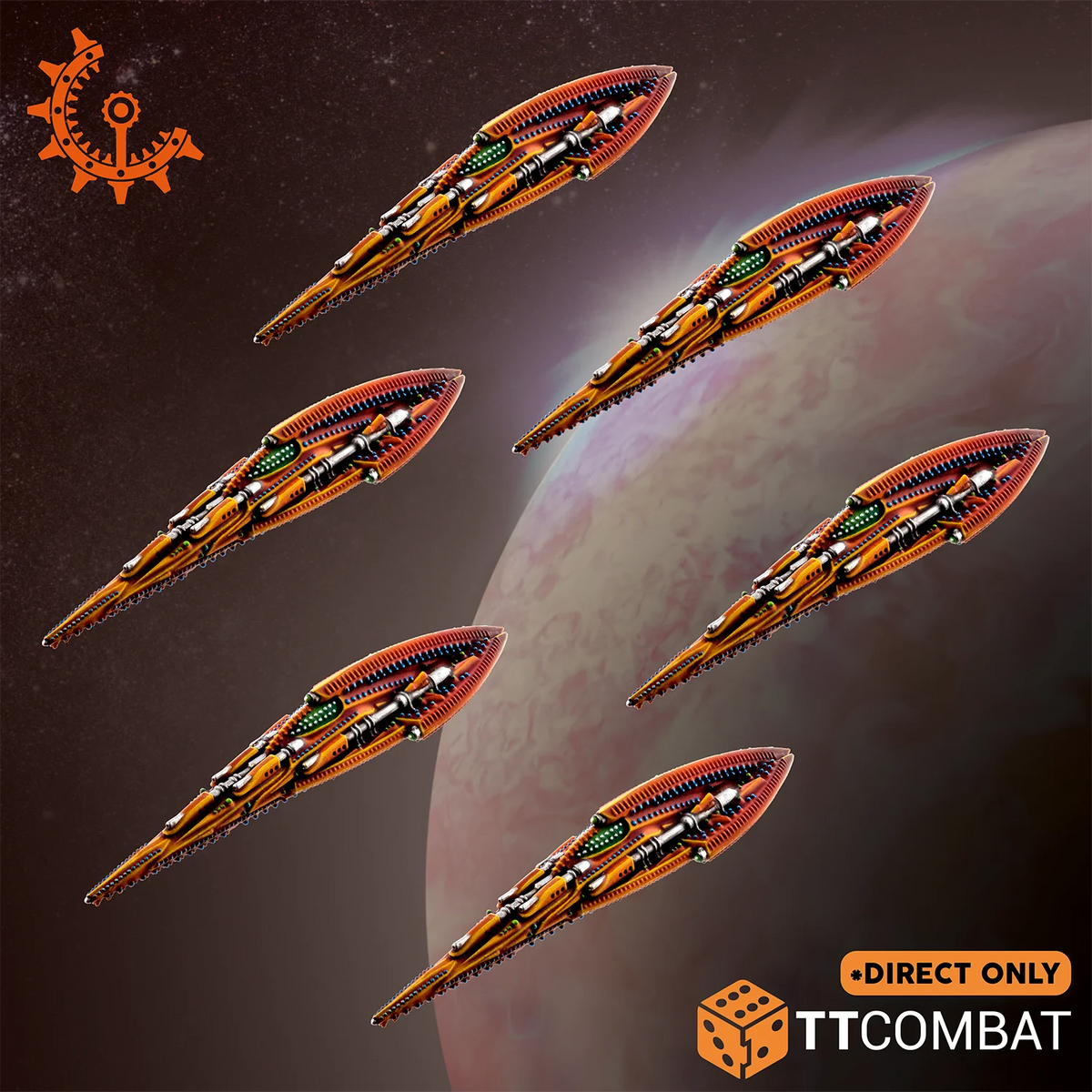 Shaltari Cloudfliers - Glass Class - Dropfleet Commander 2.0 - TTCombat