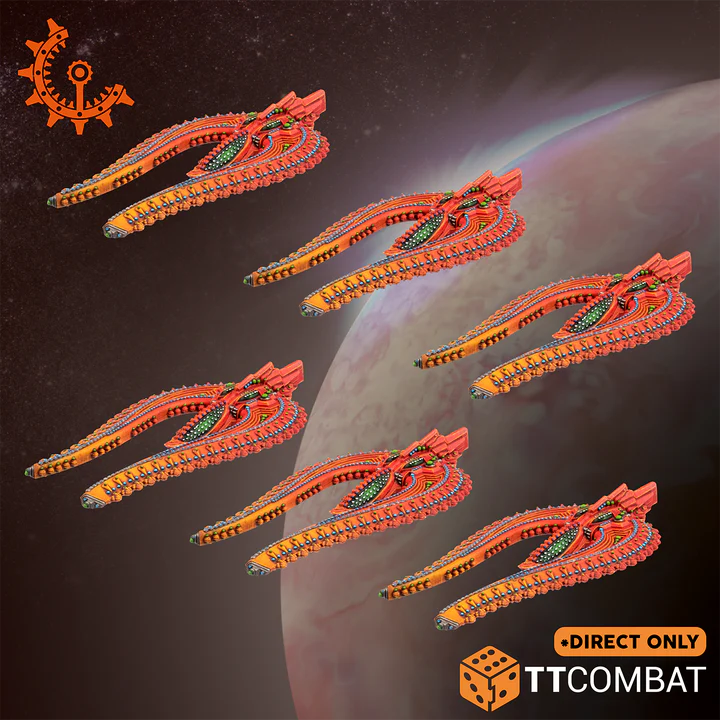 Shaltari Helium Voidflyers - Dropfleet Commander 2.0 - TTCombat