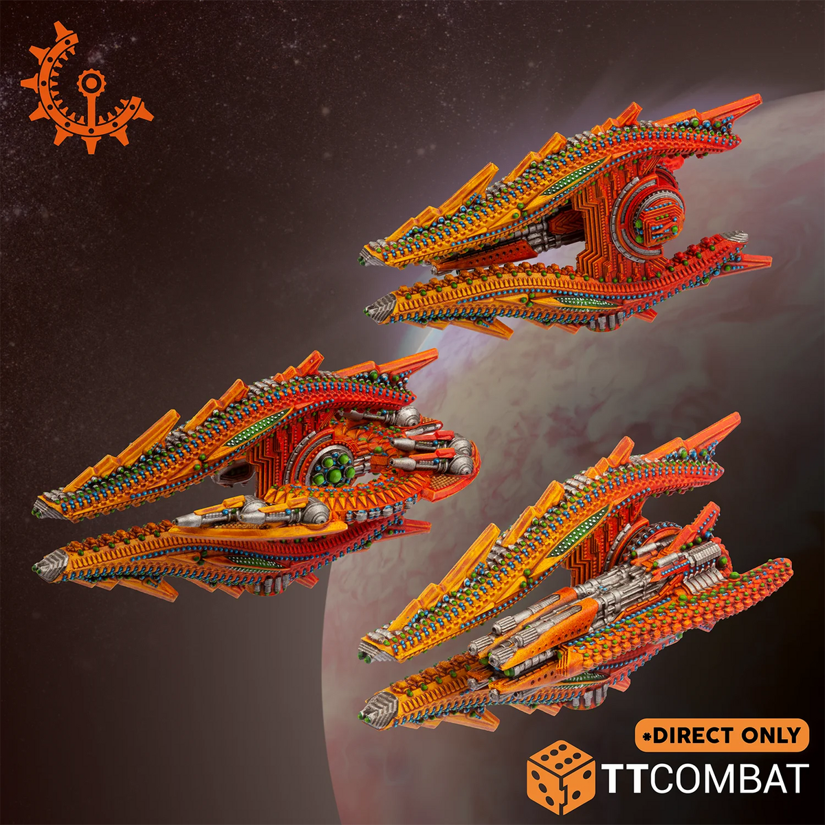 Shaltari Monitors - Dropfleet Commander 2.0 - TTCombat