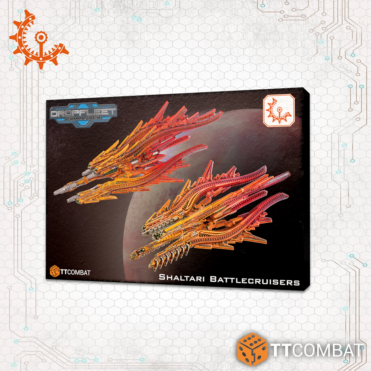 Shaltari Battlecruisers - Dropfleet Commander 2.0 - TTCombat