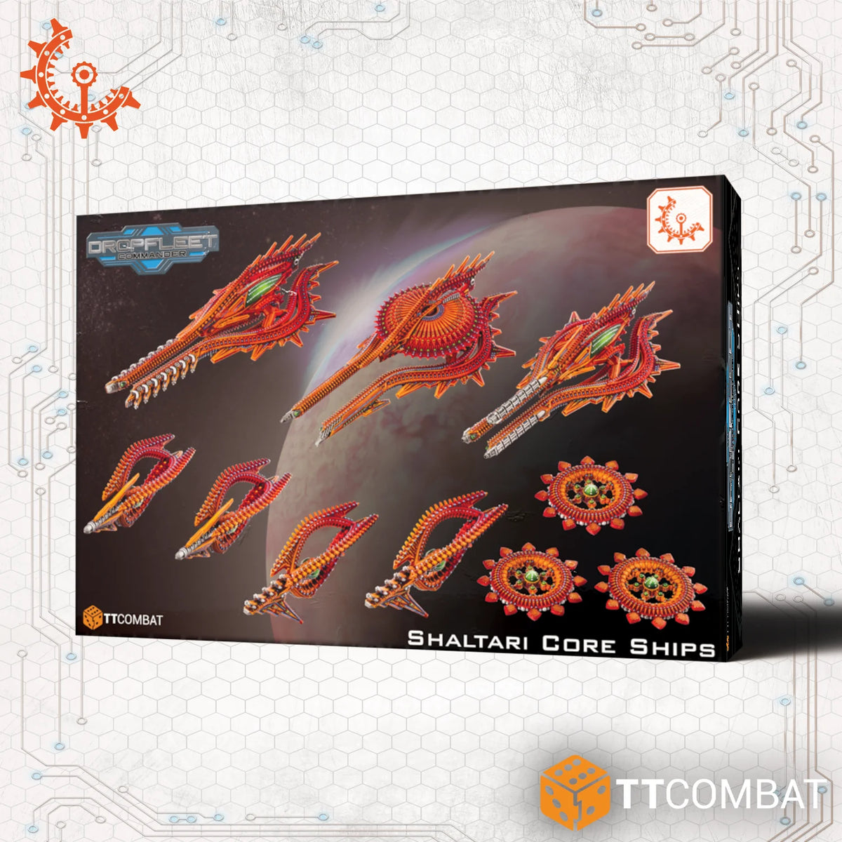 Shaltari Core Ships - Dropfleet Commander 2.0 - TTCombat