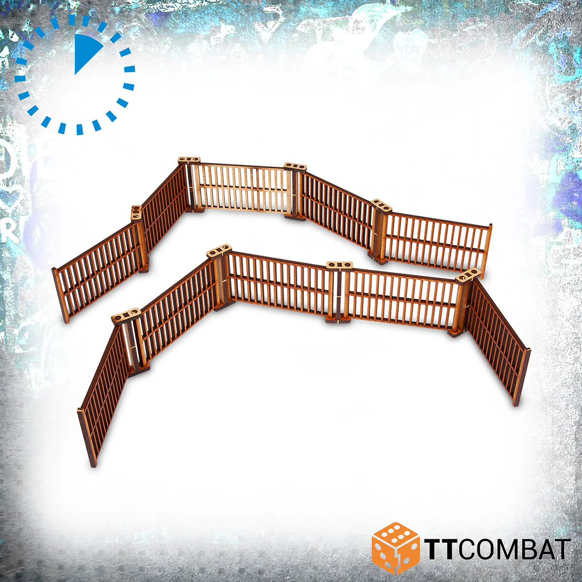 Site Fencing MDF Scenery