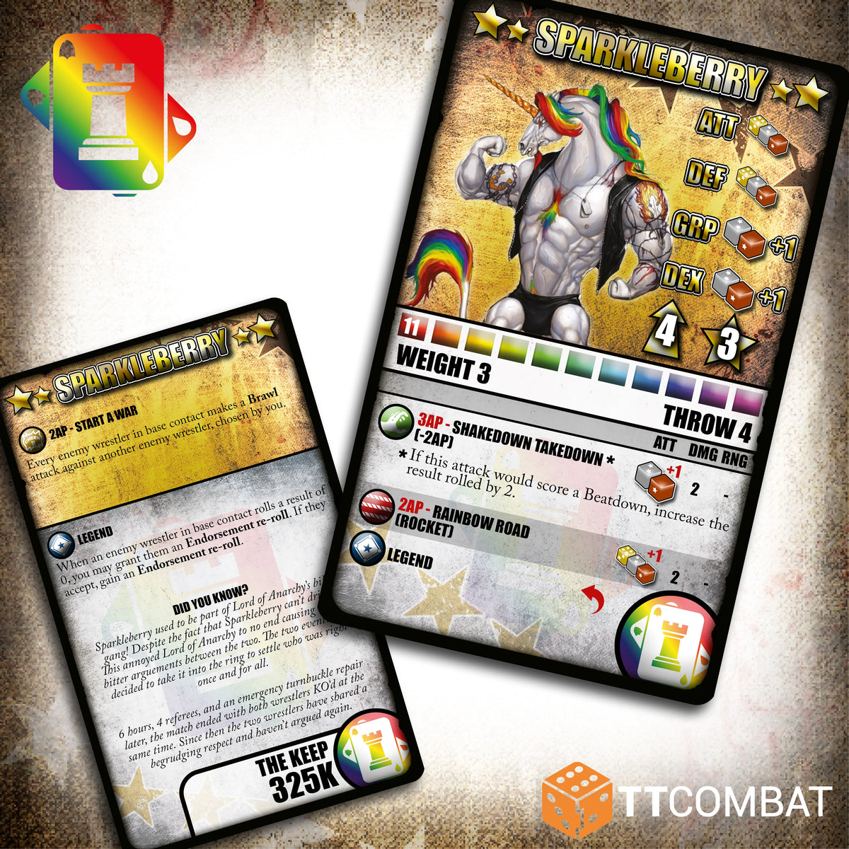 Sparkleberry - Knights Of The Squared Circle - Rumbleslam