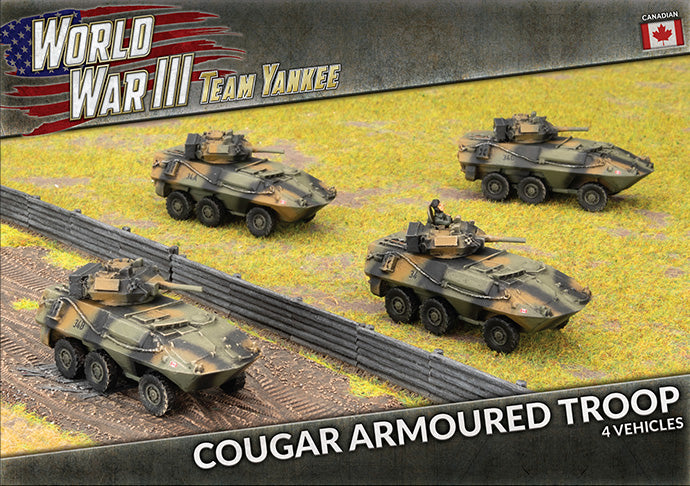 Canadian Cougar Armoured Troop - Team Yankee WWIII