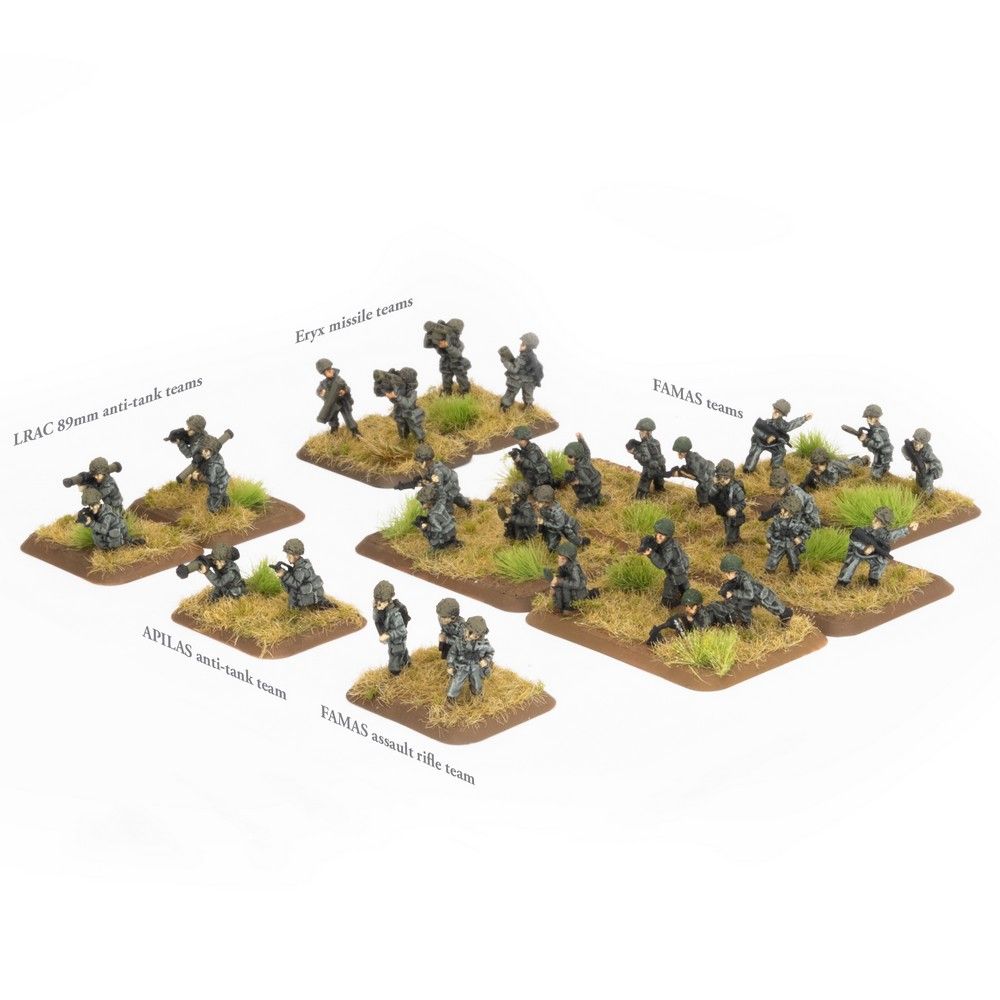 Team Yankee French Infantry Platoon - Battlefront Miniatures - TFR712