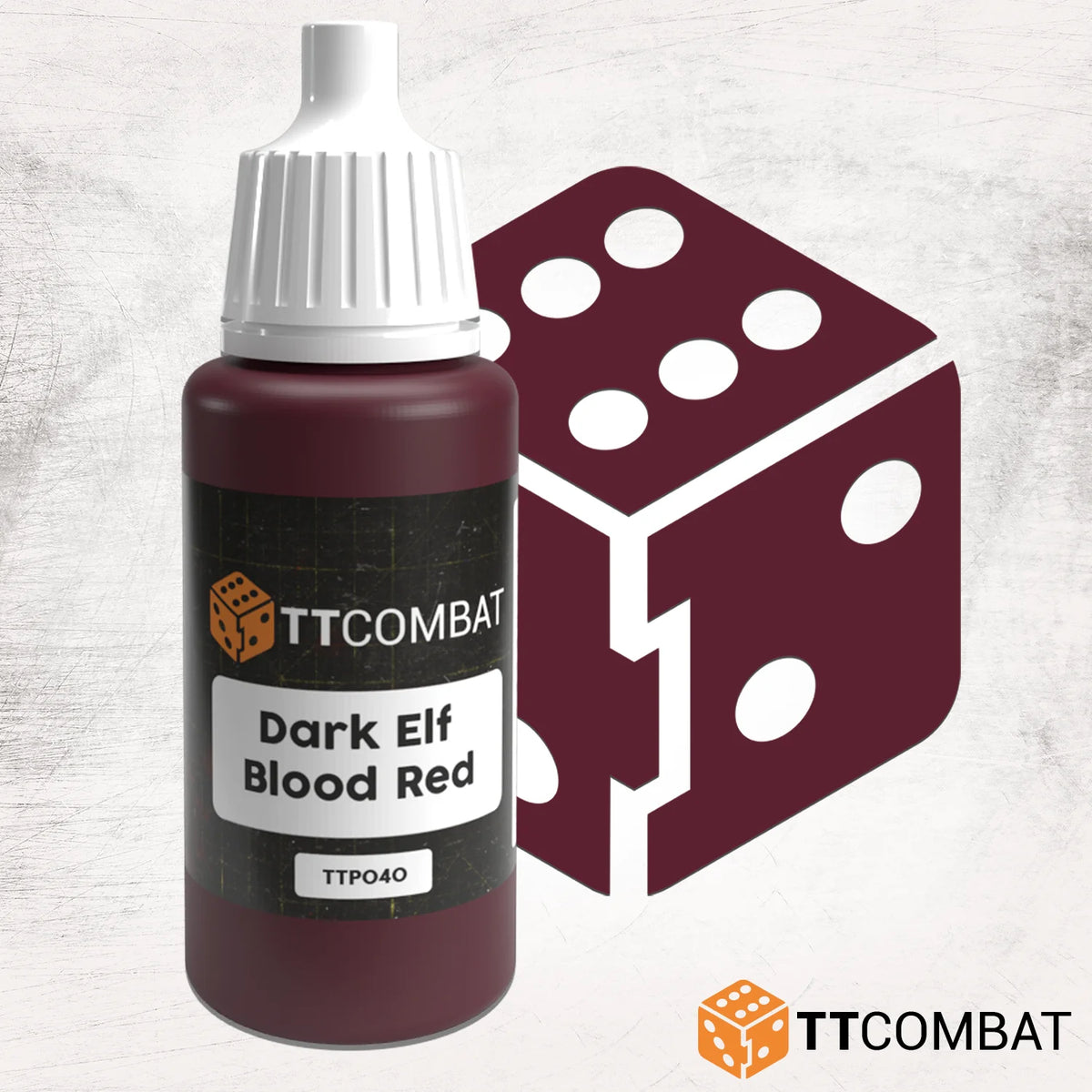 Dark Elf Blood Red - TT Combat Hobby Paints