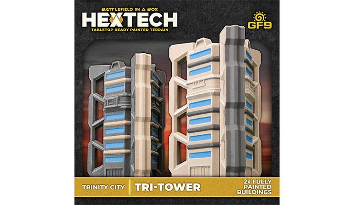 Trinity City Tri-Tower - Battletech
