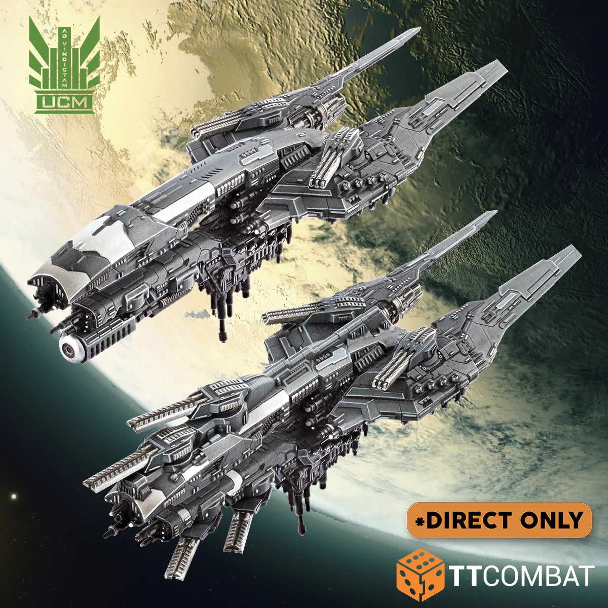 UCM Cruiser Sprue - Dropfleet Commander 2.0 - TTCombat