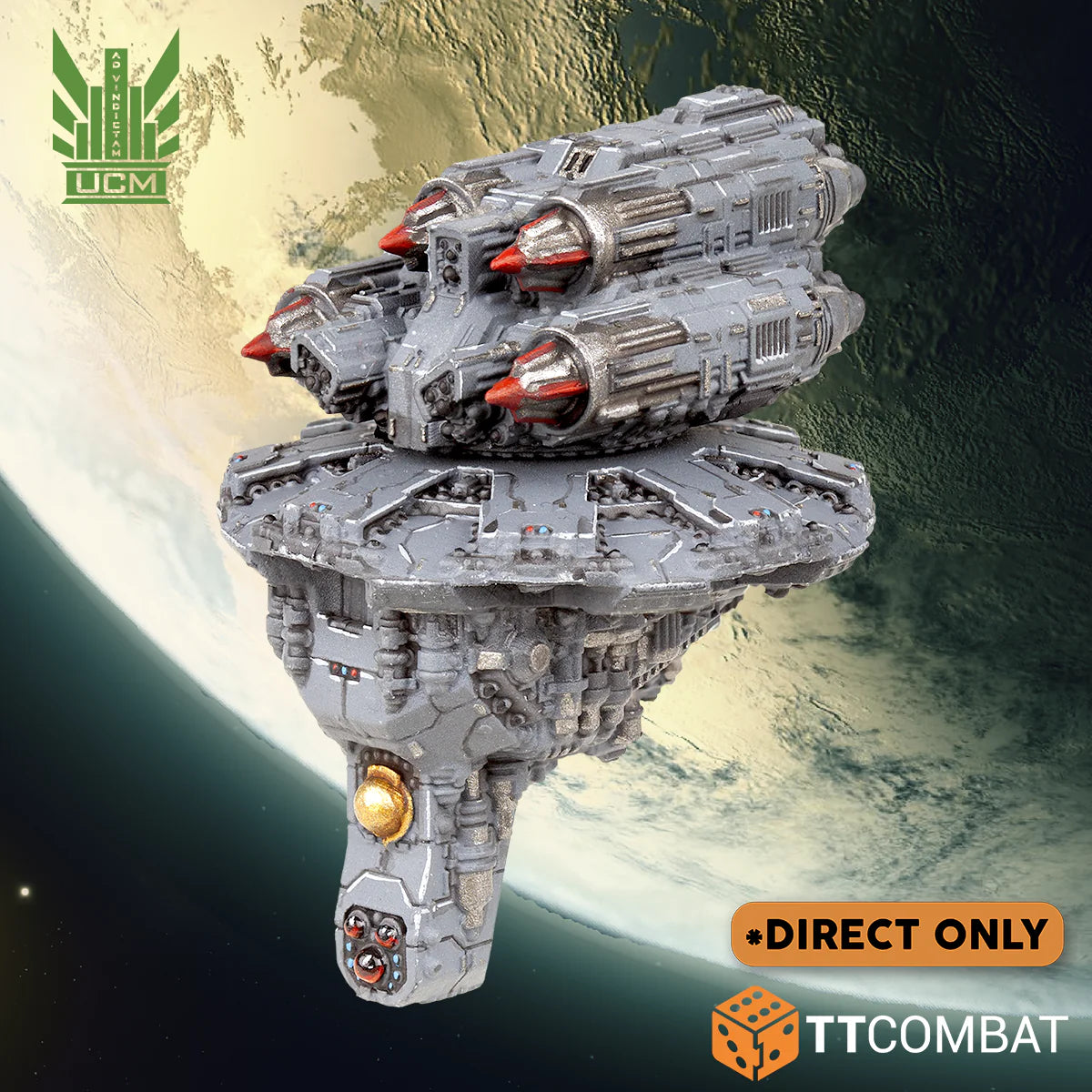 UCM Small Space Station - Dropfleet Commander 2.0 - TTCombat