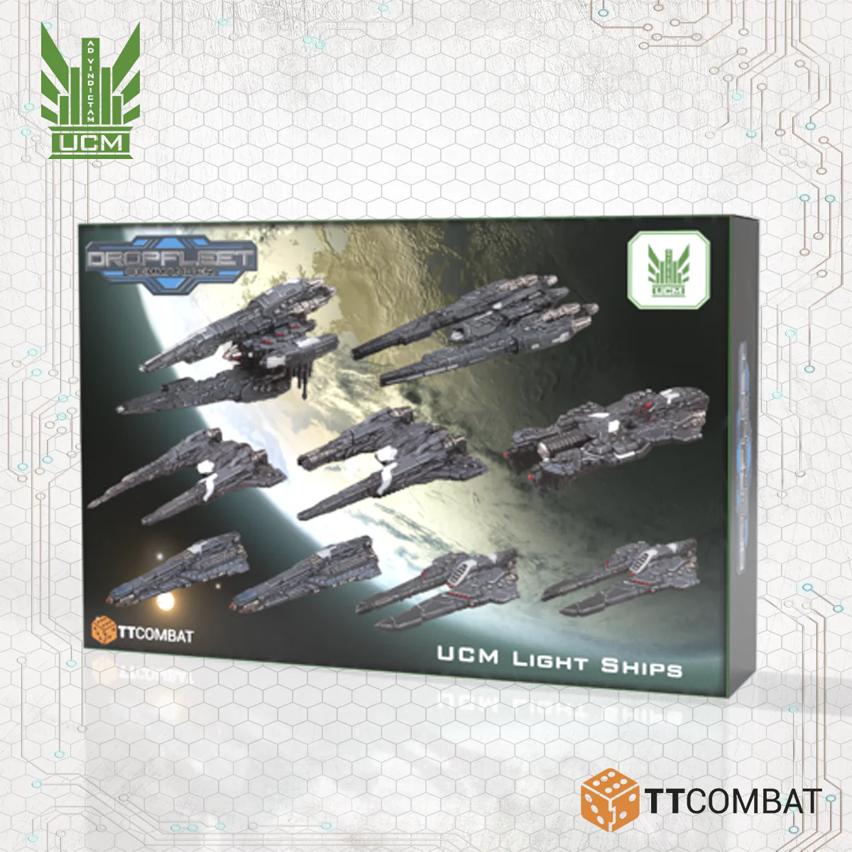 UCM Light Ships - Dropfleet Commander 2.0 - TTCombat