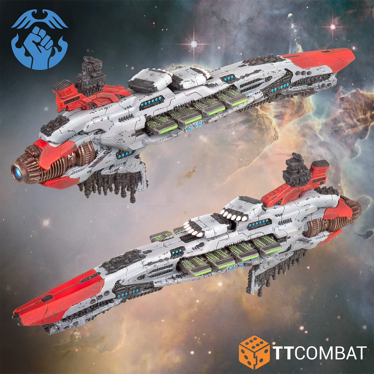 Resistance Battleship - Dropfleet Commander 2.0 - TT Combat