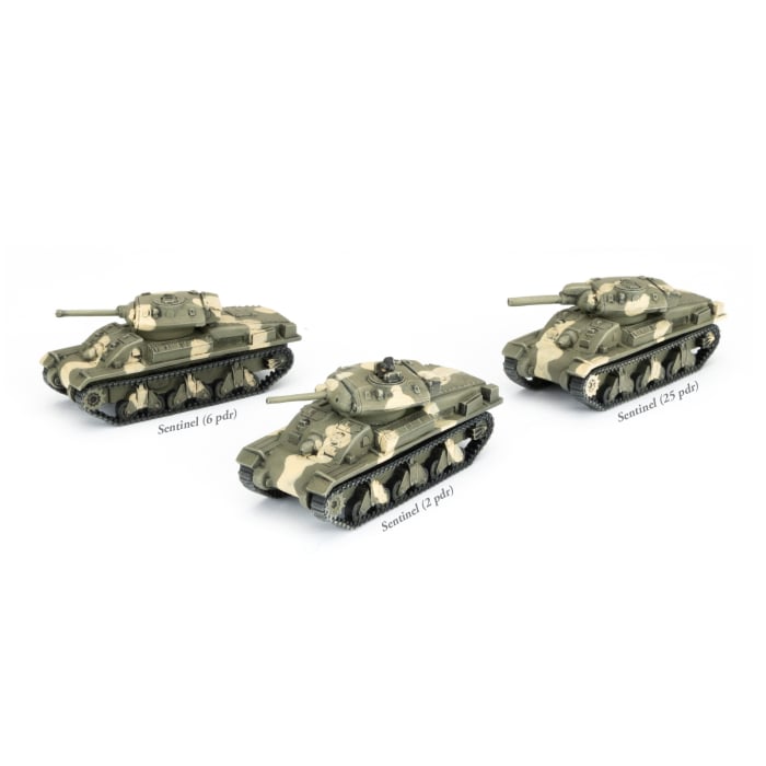 Sentinel Tank Platoon - Flames of War: Pacific - Gale Force 9