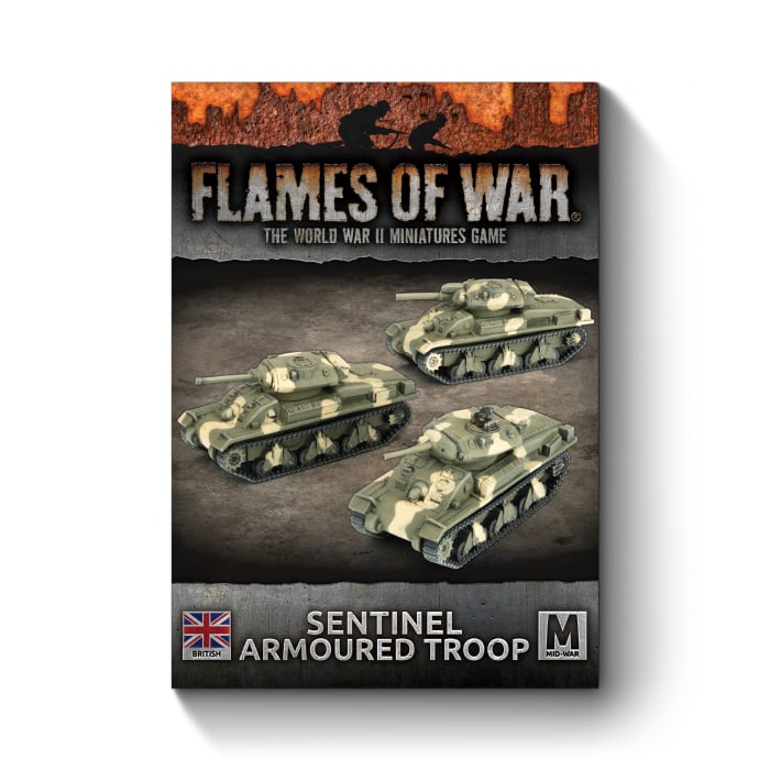 Sentinel Tank Platoon - Flames of War: Pacific - Gale Force 9
