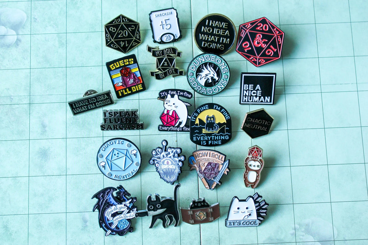 Mystery Dice & Pin Bag - Mystery Dice Goblin