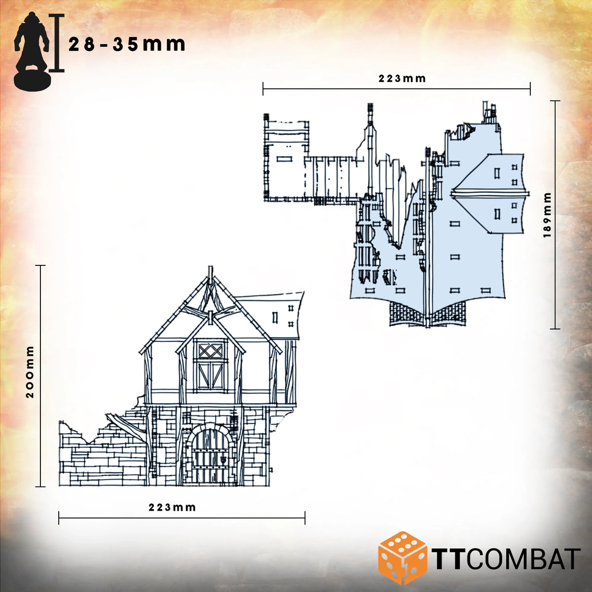 Farrier's Homestead MDF Scenery