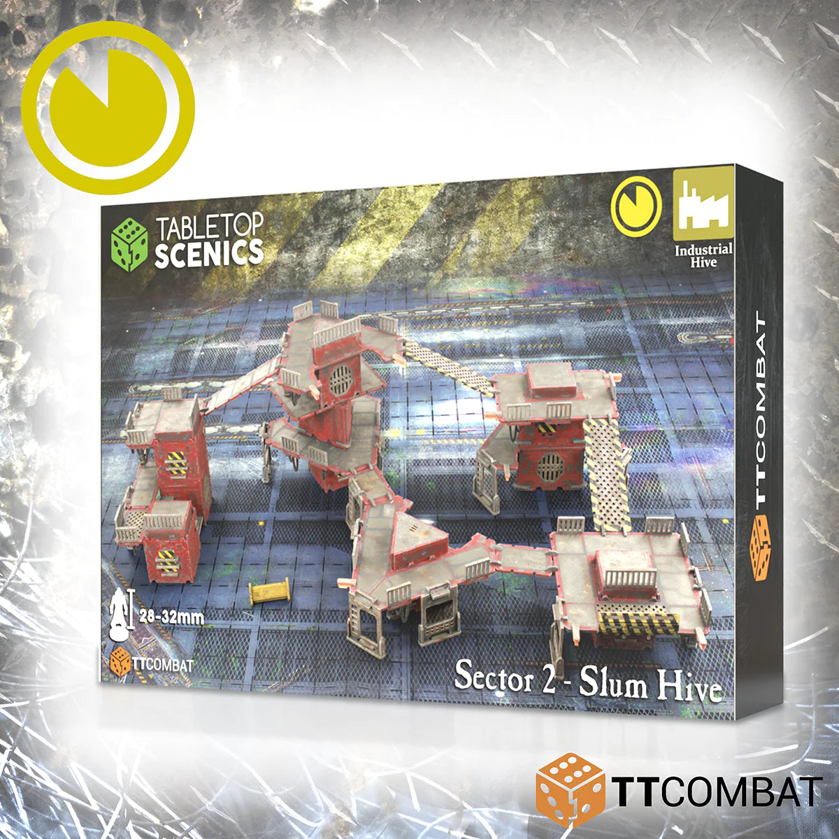 Sector 2 - Slum Hive MDF Scenery